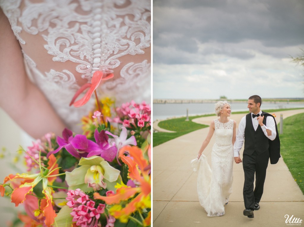 Erika & Rick | Pier Wisconsin Wedding Photography
