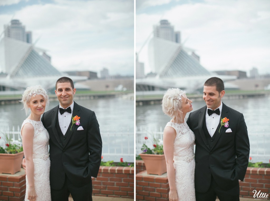 Erika & Rick | Pier Wisconsin Wedding Photography