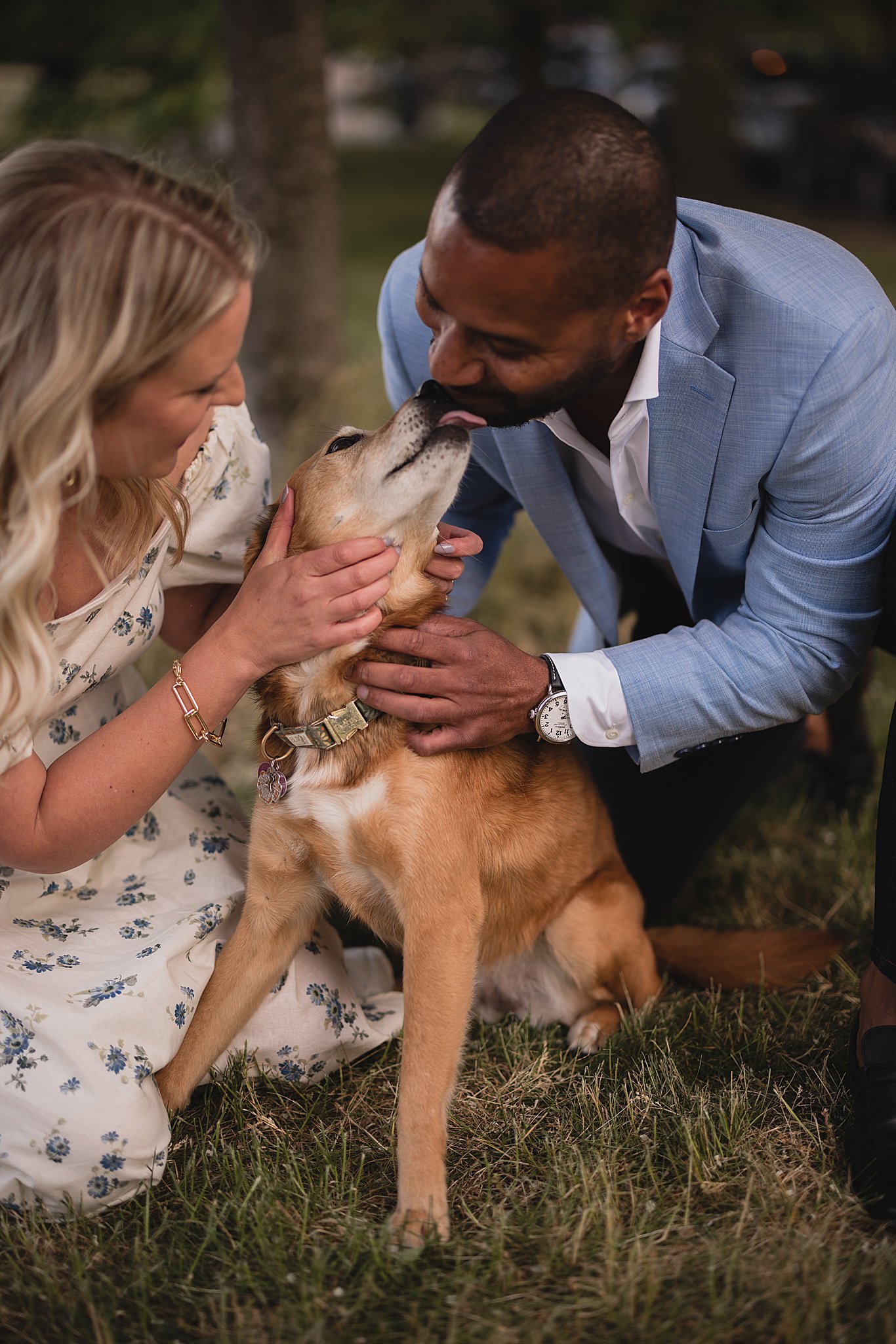 Amy & Darnell | An Engagement Session in Chicago.